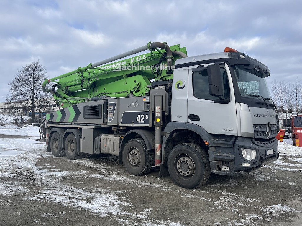 Putzmeister BSF42-5.16 HLS na šasiji Mercedes-Benz Arocs 3243 pumpa za beton