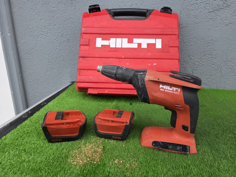 profesionalna aku šrafilica za gips Hilti SD 5000-A22