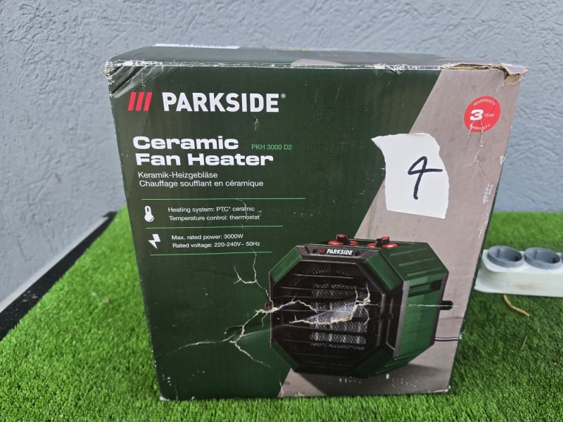 PARKSIDE keramička grejalica 3000W – odsečena vila (don