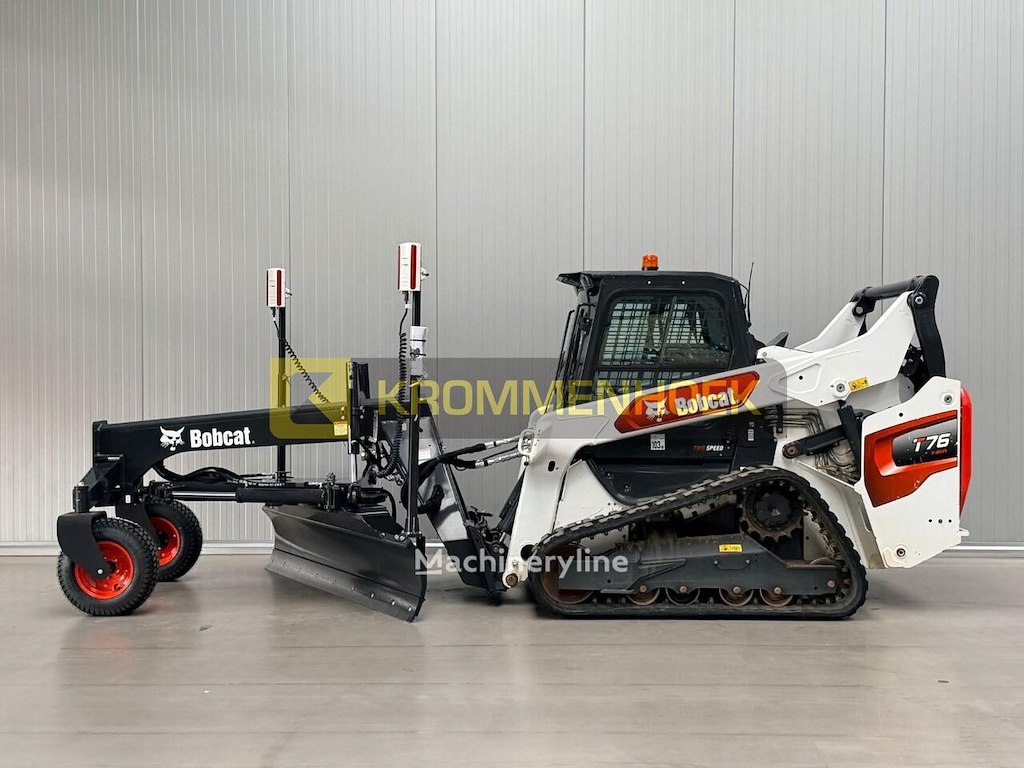 Bobcat T 76 + Laser Grader 244 cm mini utovarivač guseničar