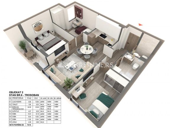 4.0-Novogradnja Cara Dušana Zemun ID#1017