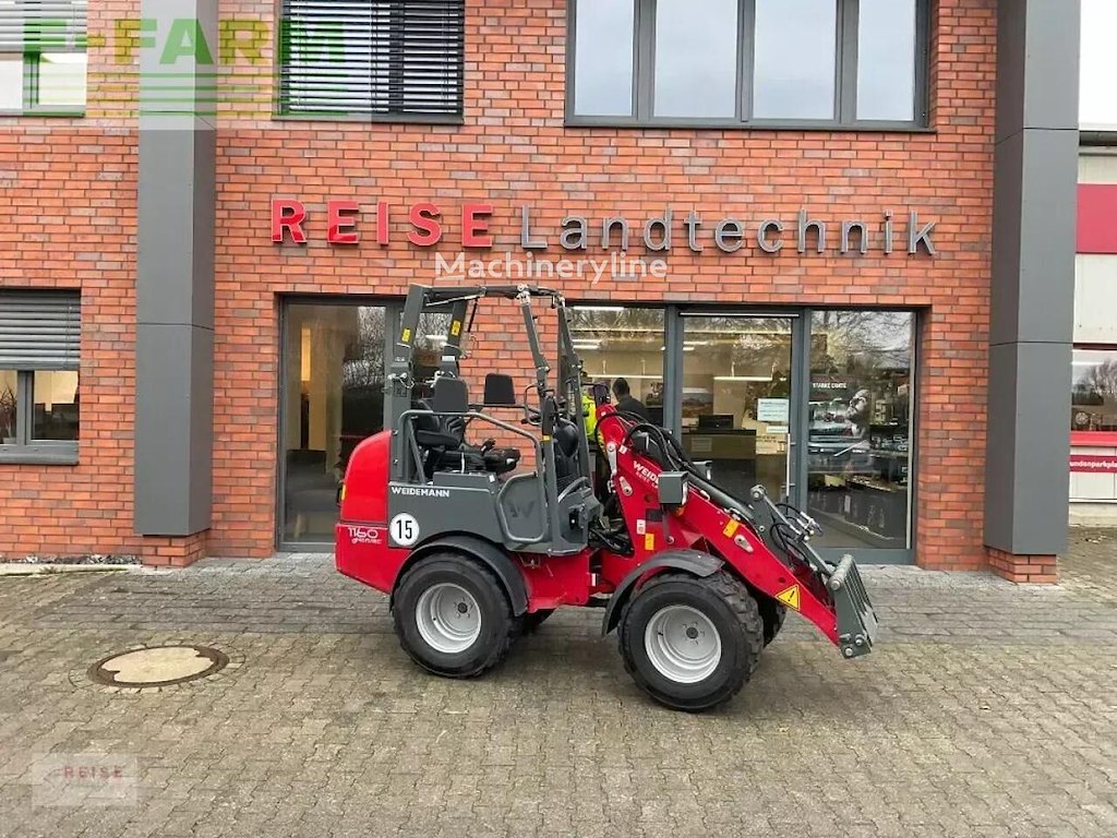 Weidemann 1160e multifunkcionalni utovarivač
