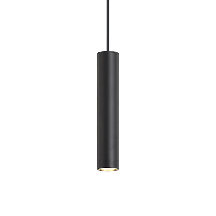 Dizajnerska viseća lampa crna GU10 50mm IP44 - Tuba