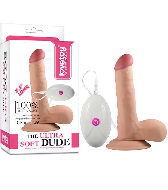 Ultra mekani vibrator 19 cm, 900249