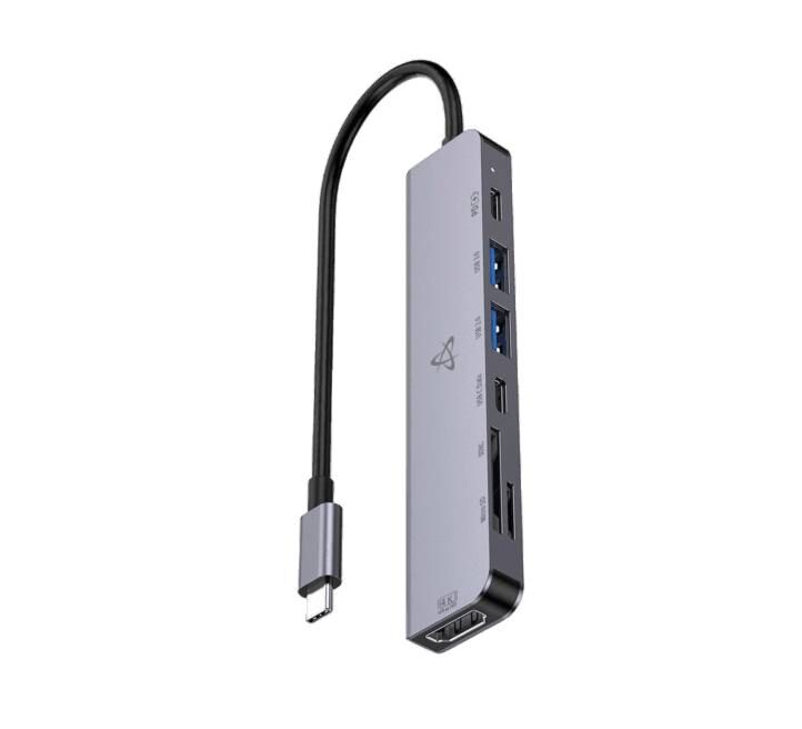 S-BOX HUB 7U1 USB TYPE-C / HDMI H-999