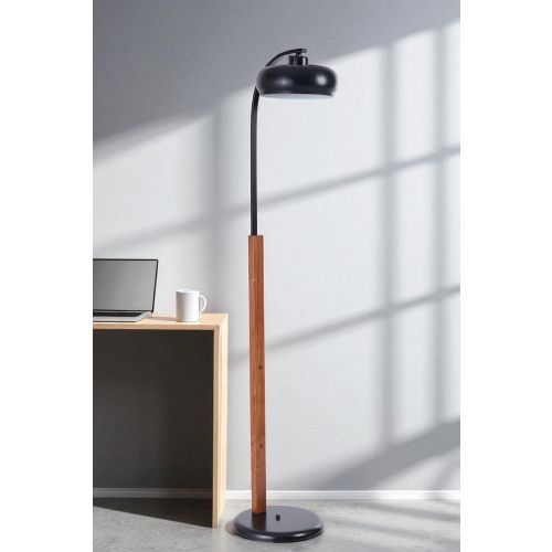 Lampa za pod 8954-3 Crna Orah