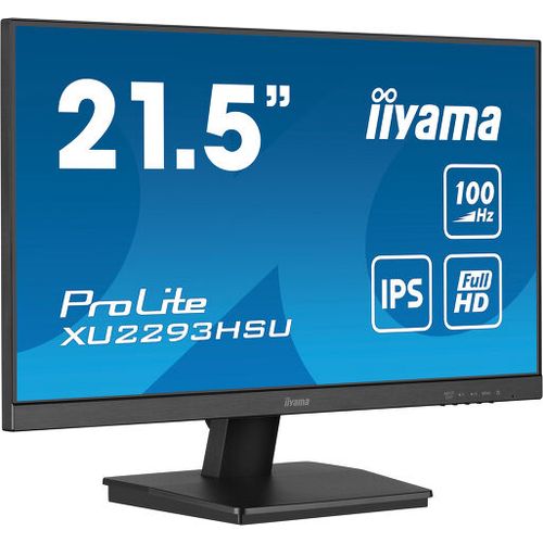 Iiyama ProLite XU2293HSU-B7 Monitor 21.5" IPS LED, Full HD 1920x1080, 100Hz, 300 cd/m², Mat / Crna