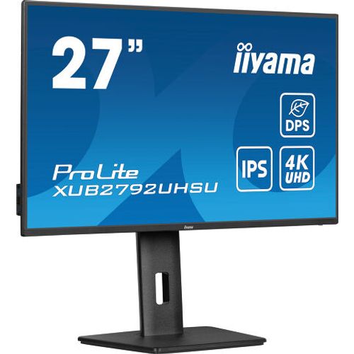Iiyama XUB2792UHSU-B6 Monitor 27" IPS, 4K UHD 3840x2160, 60Hz, HDMI/DP/USB, 350cd/m²