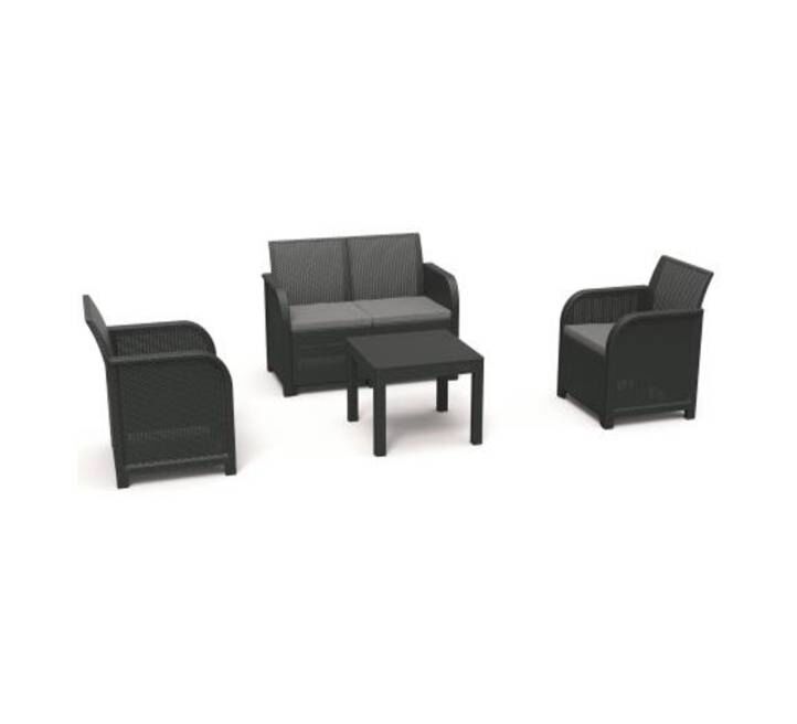 KETER BAŠTENSKA GARNITURA ROSALIE 2 SEATER - GRAFIT CU 249561