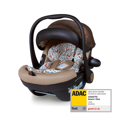 PRE-ORDER COSATTO ACORN 2 0+ I-SIZE JAJE AUTO SEDIŠTE ZA BEBE FOXFORD HALL