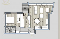 Na prodaju dvoiposoban stan – 59 m², Obilićev venac, Niš