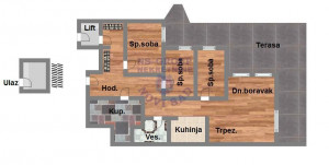 Prodajem Stan-Apartman, Socijalno 132m2