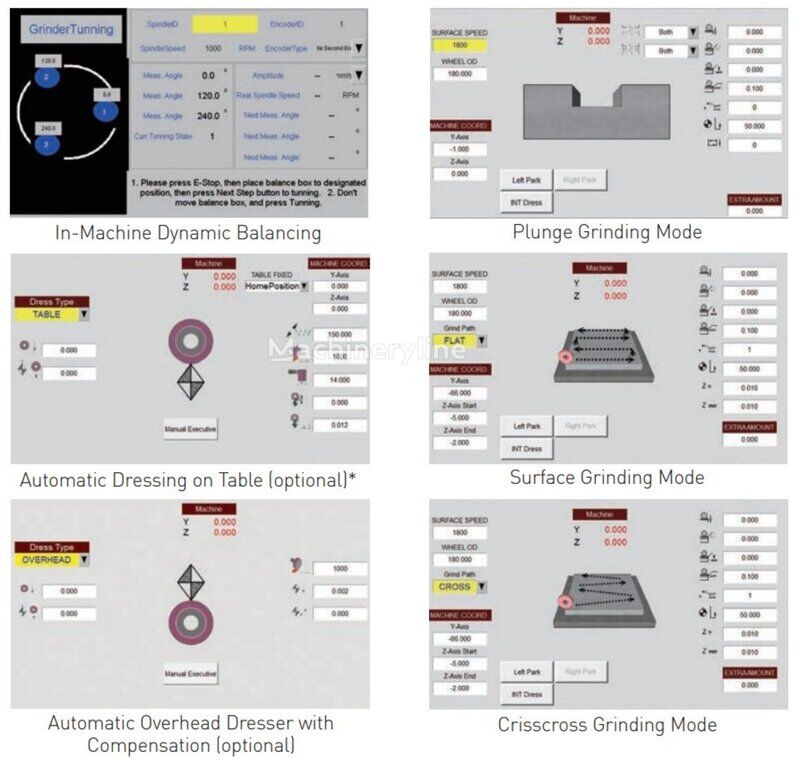 Nova Chevalier FSG-2480ADIV mašina za površinsko brušenje