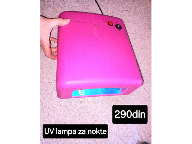 UV lampa za nokte za nadogradnju roze