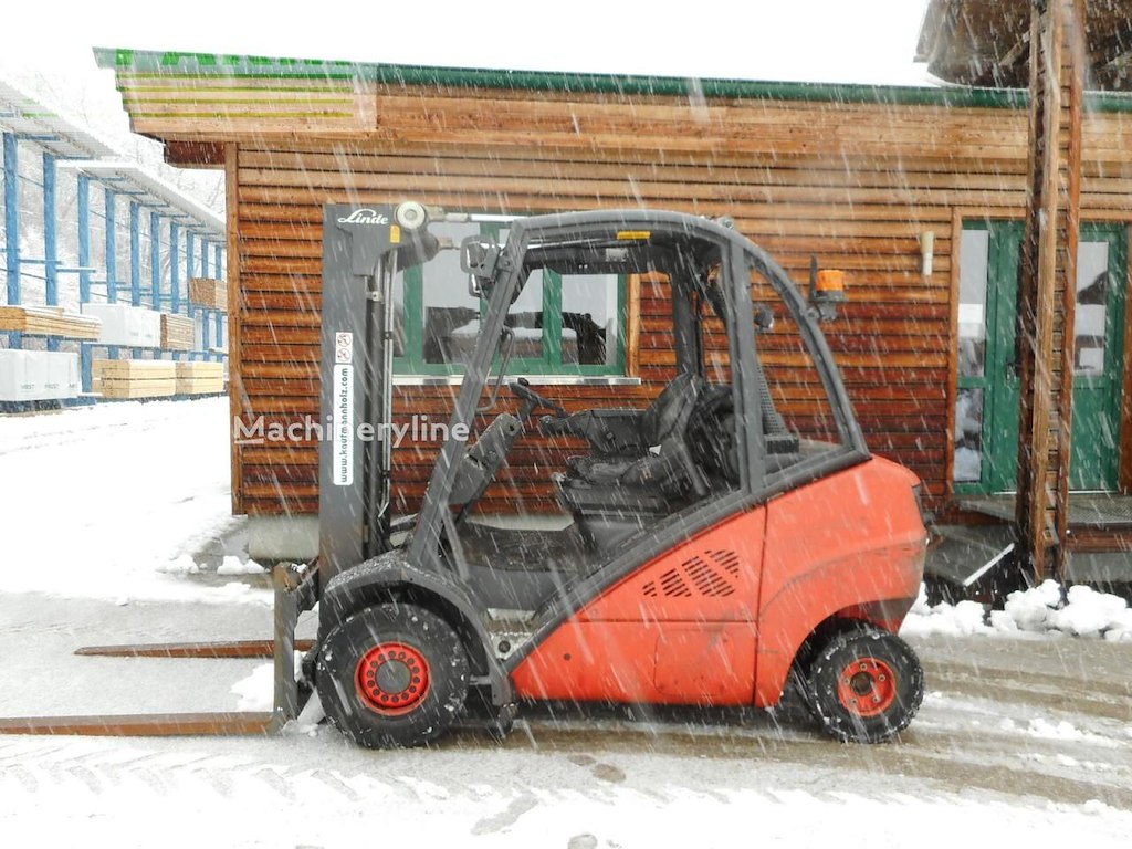 Linde h30d-02 evo triplex 4,65m + ss dizel viljuškar