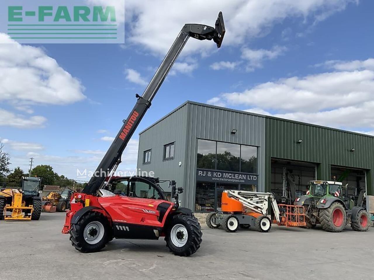 Manitou mlt841-145 ps+elite telehandler (st24153) teleskopski utovarivač