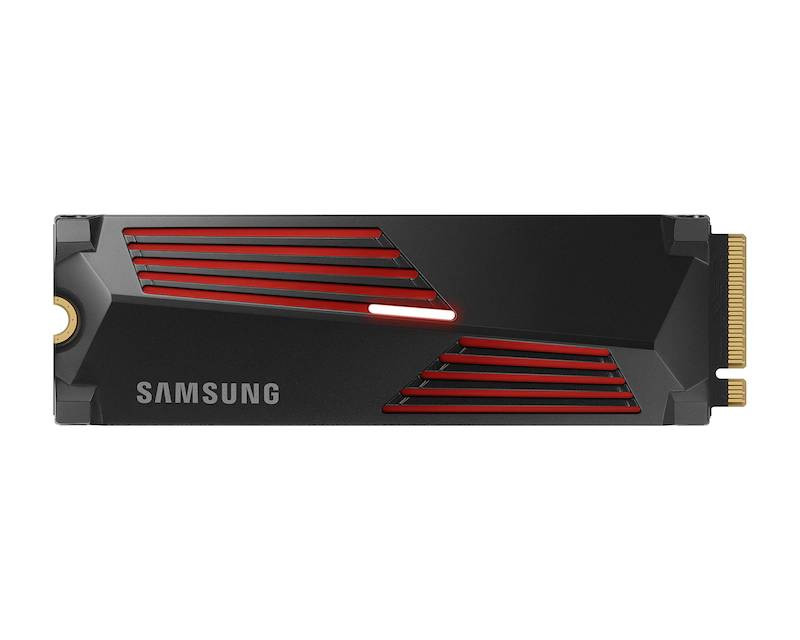 SAMSUNG - 1TB M.2 NVMe MZ-V9P1T0CW 990 Pro Series Heatsink SSD