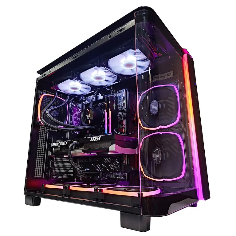 VIP Gaming Fury King računar - Ryzen 5 7500X3D, AIO 360 ARGB, RTX 5060 Ti 16GB, DDR5 32GB, 1TB SSD, B850, 750W GOLD, KING 95 Pro, Win11
