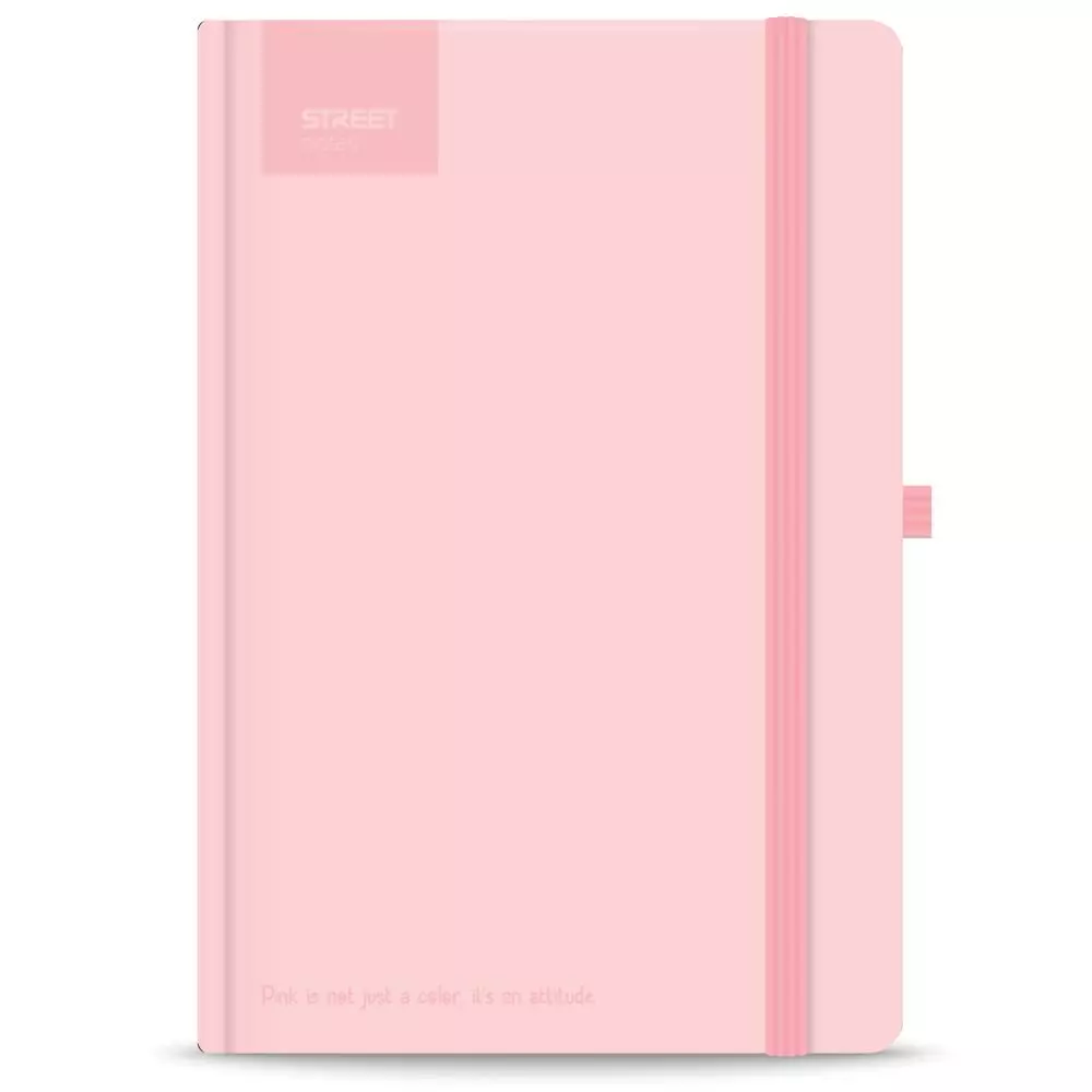 NOTES A5 96 lista PASTEL PINK
