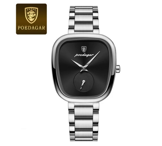 Poedagar Ženski ručni sat 783 silver black