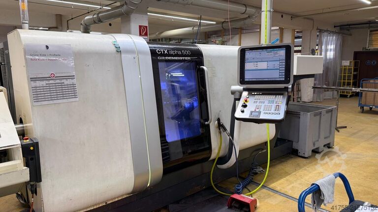 CNC strug
DMG GILDEMEISTER CTX alpha 500 V6