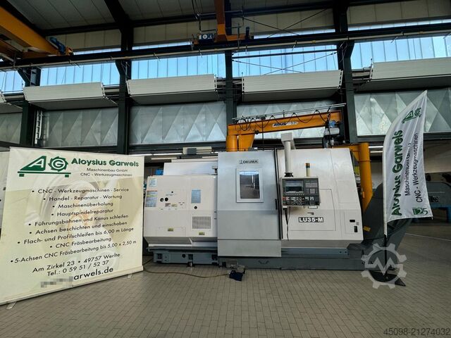 CNC strug
Okuma LU35-M-2ST-600