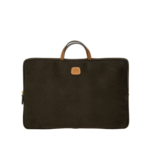 BRIC'S TORBA ZA LAPTOP LIFE PC 17" OLIVE