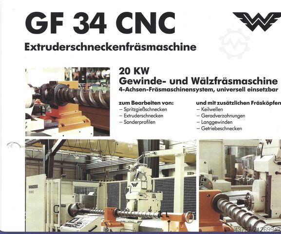 Proizvodnja vijka i cilindra
Wanderer GF 34 CNC