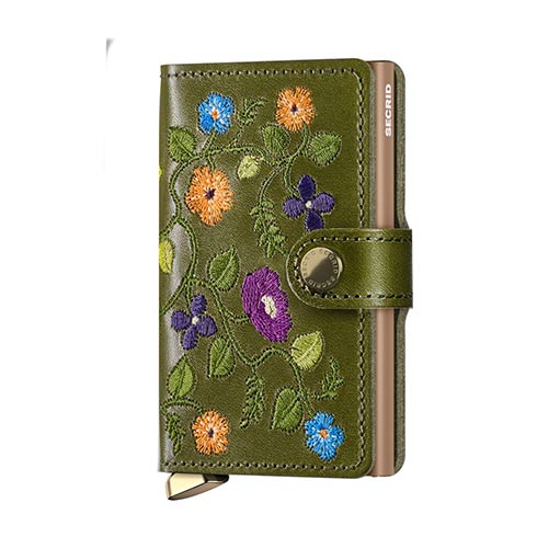 SECRID NOVCANIK SLIM STITCH FLORAL OLIVE