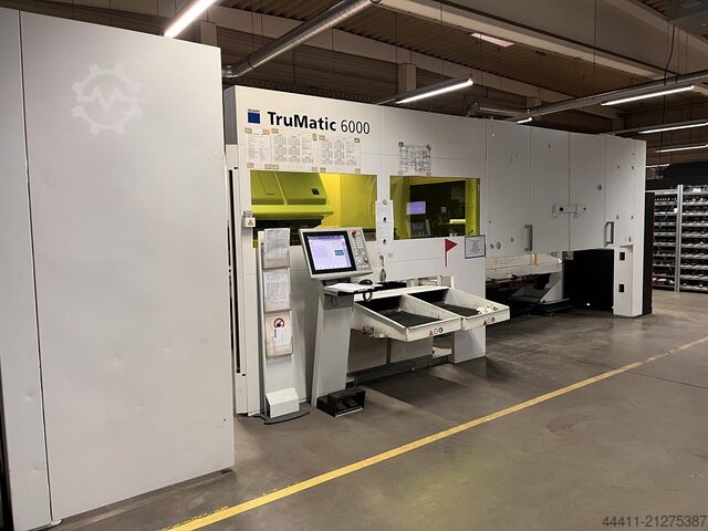 Mašina za lasersko probijanje
TRUMPF TruMatic 6000 (K06M) Fiber 3000 Watt FMC