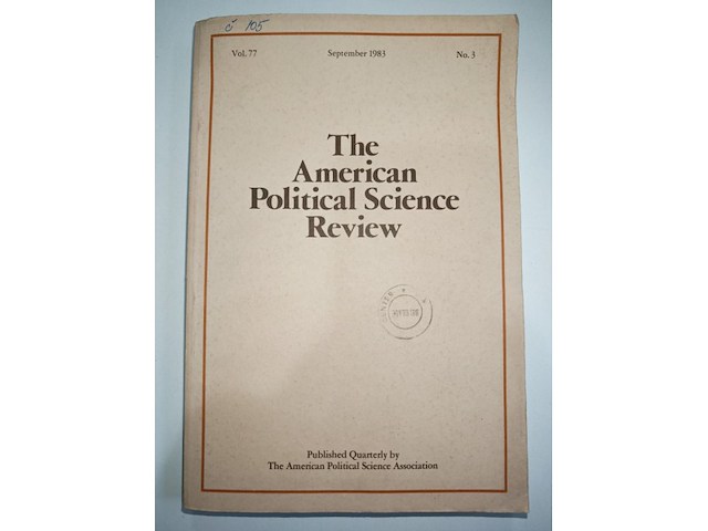 The American Political Science Review