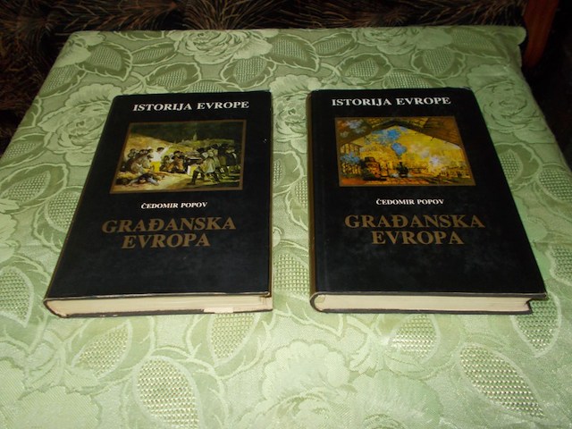 Gradjanska Evropa I i II-Cedomir Popov-Istorija Evrope