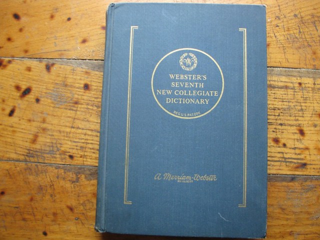 WEBSTER`S SEVENTH NEW COLLEGIATE DICTIONARY RETKO