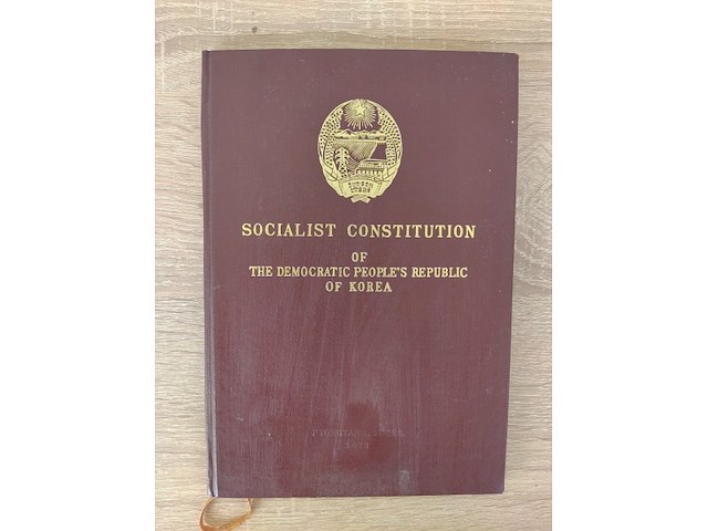 Ustav Severne Koreje - Socialist Constitution of DPRK