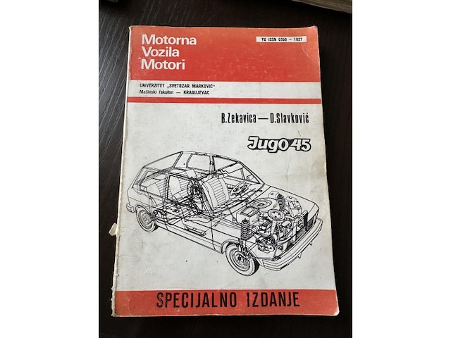 Motorna vozila motori - Jugo 45