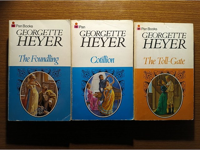 Georgette Heyer,The Foundling. Cotillion.The Toll-Gate