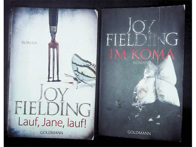 Joy Fielding ➡️ Lauf, Jane, Lauf &; IM Komma