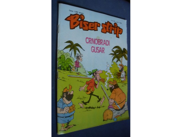 BISER STRIP br 89 - Crnobradi gusar - Klopka za bizone