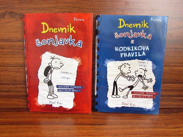 Dnevnik šonjavka - roman u stripu (1 - 2) - Džef Kini
