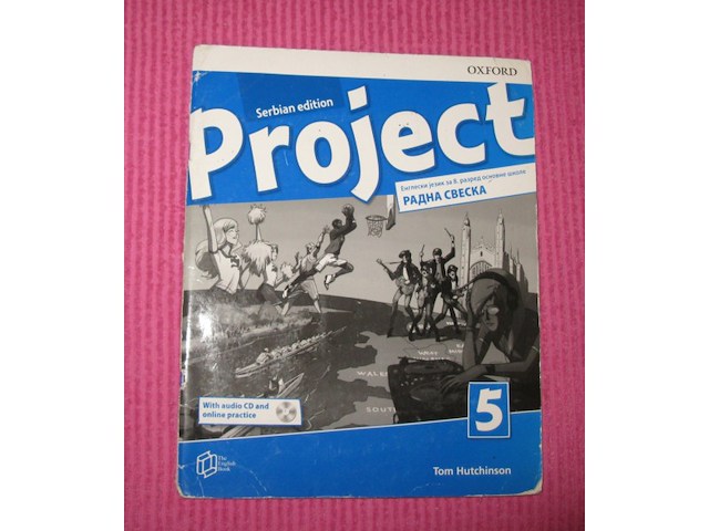 PROJECT 5, ENGLESKI 8, radna sveska + CD