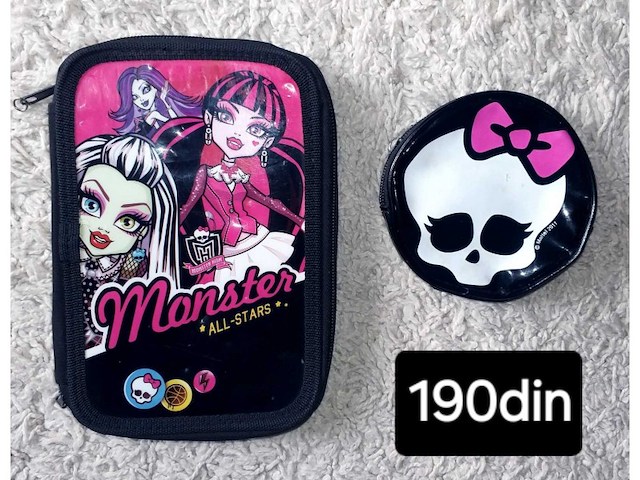 Monster High pernica i novčanik