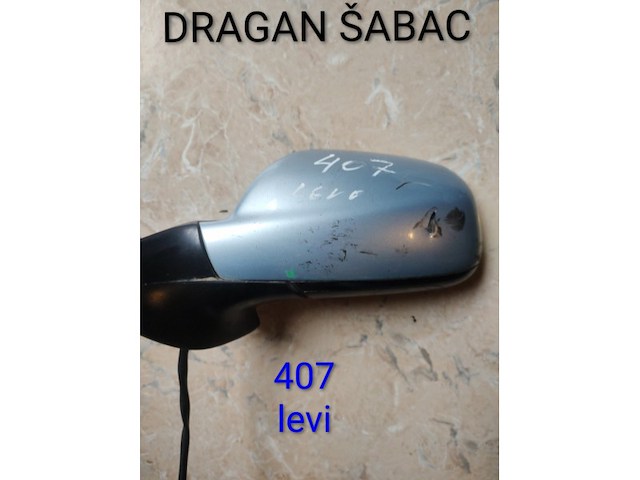 PEUGEOT 407 retrovizor levi