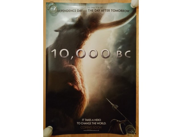 Originalni dvostrani plakat - 10.000 BC