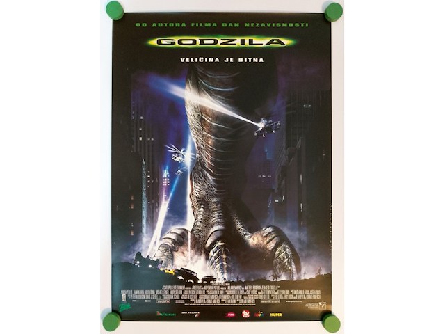 Originalni filmski plakat - Godzila