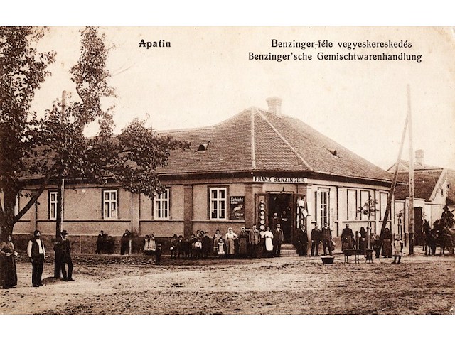 Apatin 1910 - Benzinger trgovina