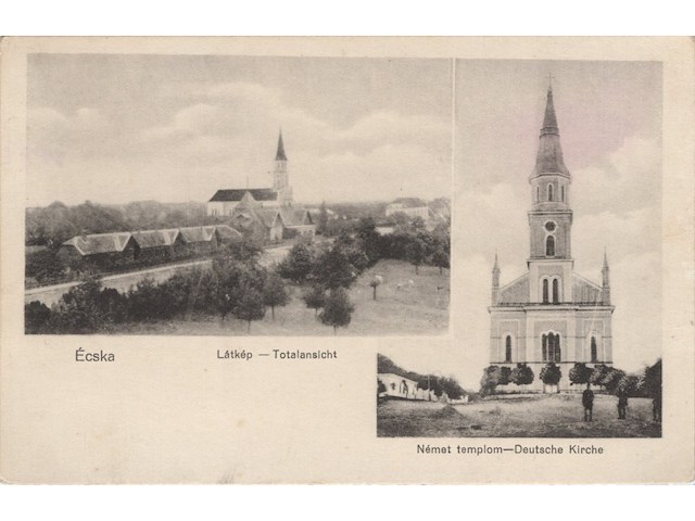 Ecka 1910 - Zrenjanin - Nemacka crkva