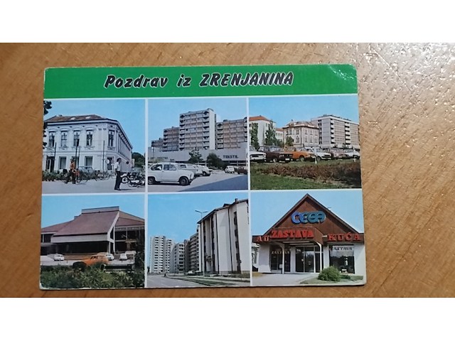 Zrenjanin - Zastava Kuća - Putovala 1982.g -
