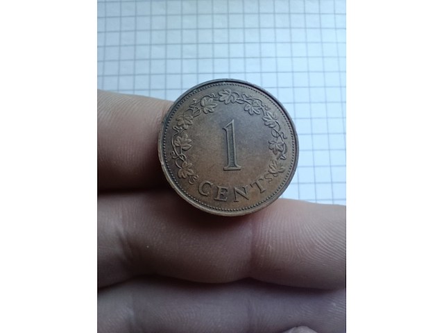 Malta - 1 cent 1972