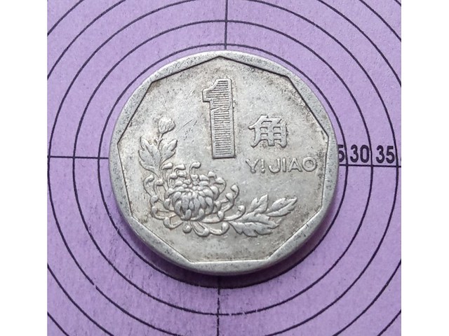 Kina 1 jiao 1997g km335