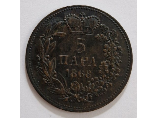 5 para 1868